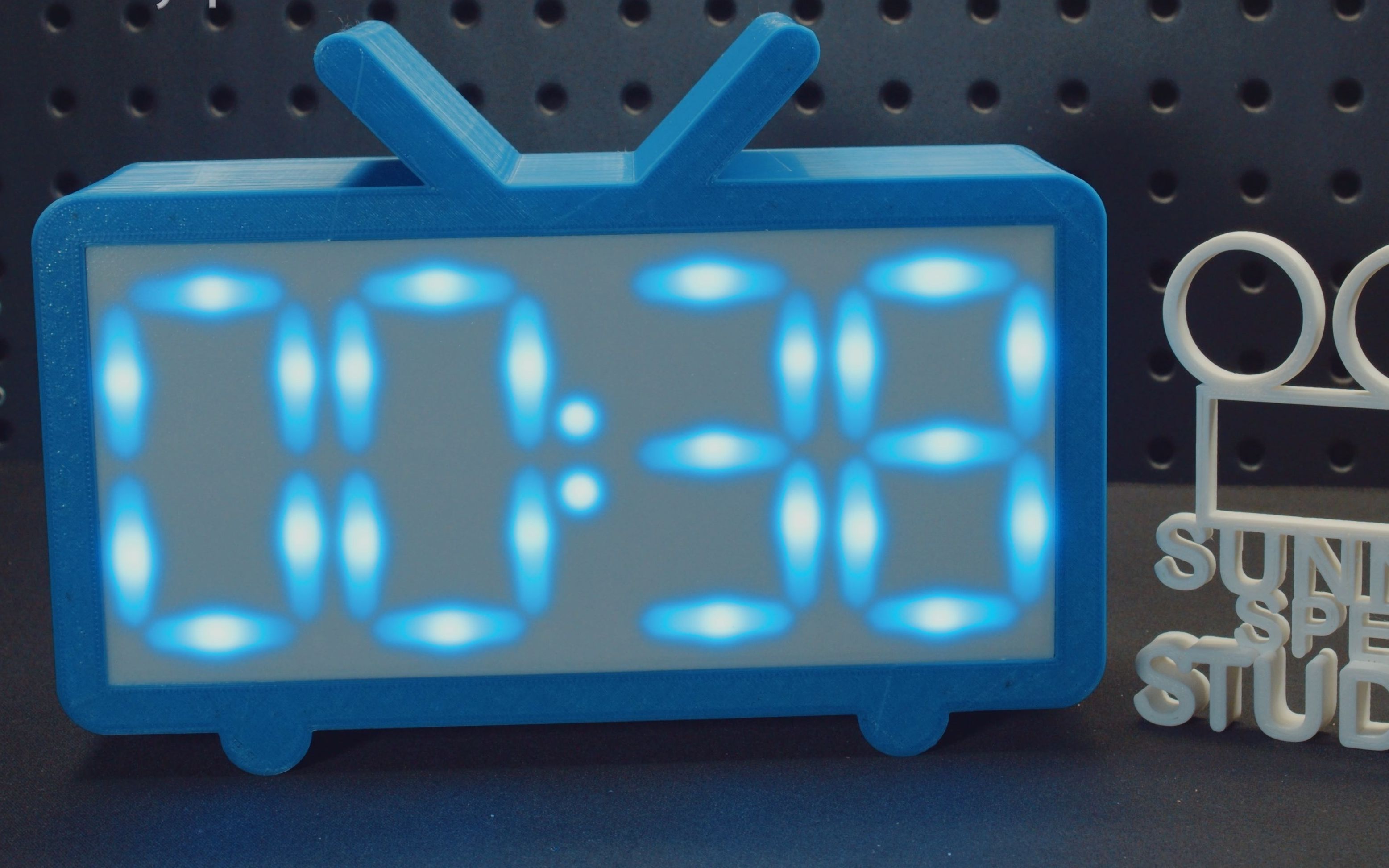 自制B站LED小时钟 - Arduino + 3D打印