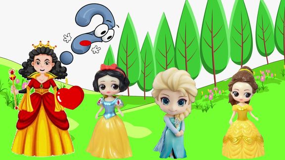 动画剧场:白雪、爱莎、贝尔其中一个竟然是妖怪,怎么分辨呢?