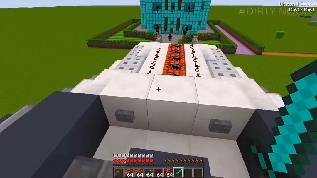 我的世界 大神做的炸弹发射平台