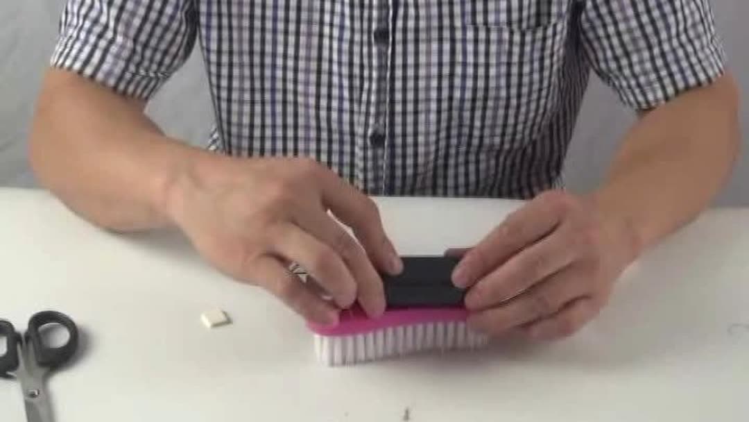 北京小玩童科技小制作科学实验器材刷刷车马路清洁车的原型实验