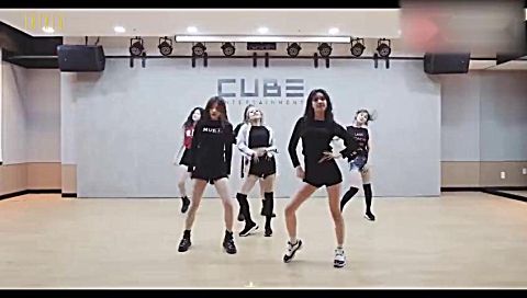 新人女团GIDLE《LATATA》舞蹈练习室版,中国美女颜值爆表