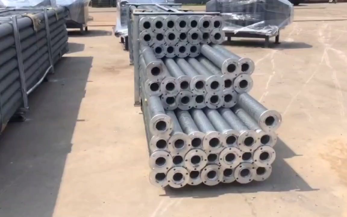 大棚用镀锌翅片管生产完成发货啦