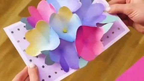 生活diy小窍门:教你如何做个漂亮的心形贺卡,简单易学