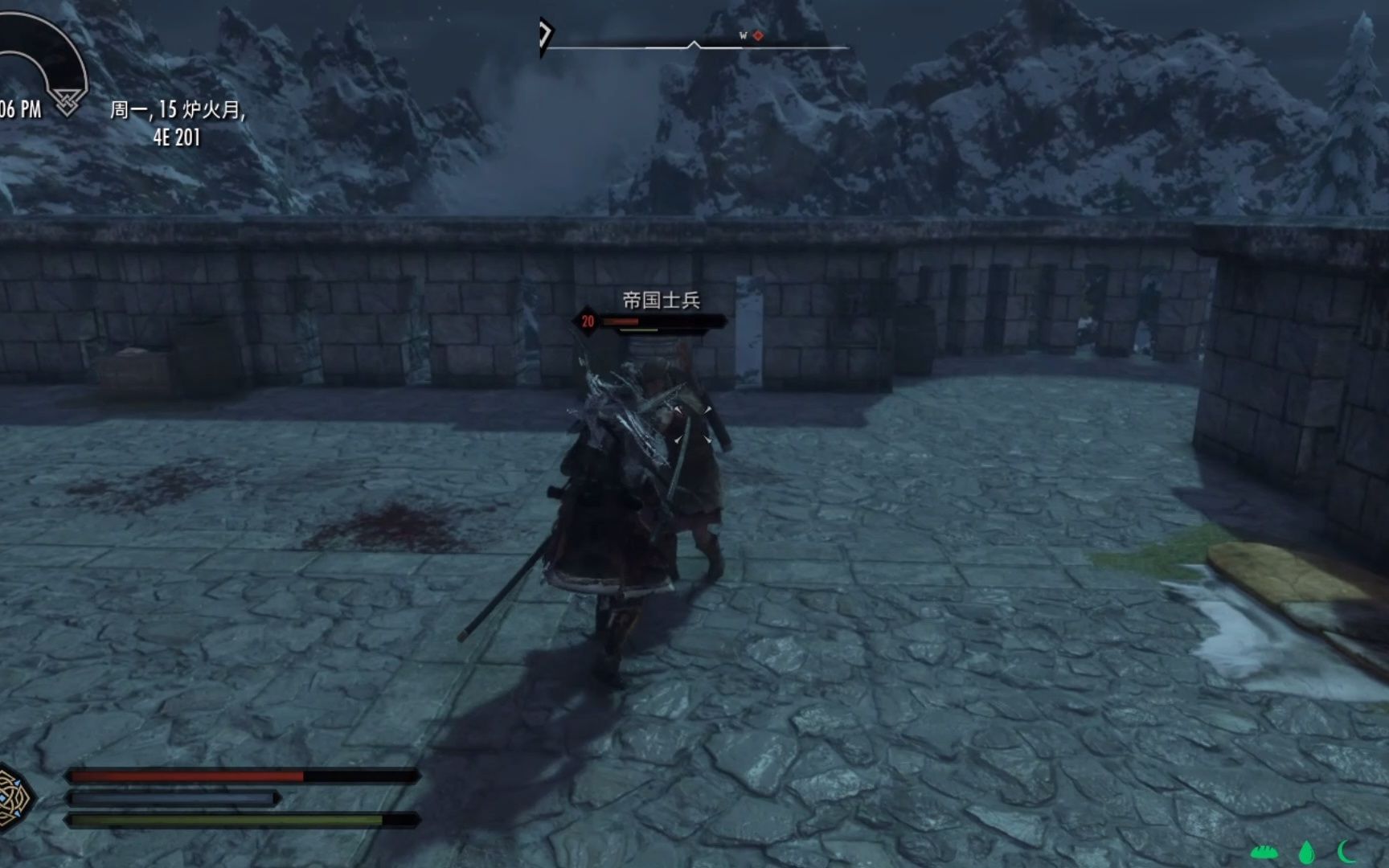 上古卷轴5艾尔登战技1.9.9.2敌人冲击系统+SCAR AI