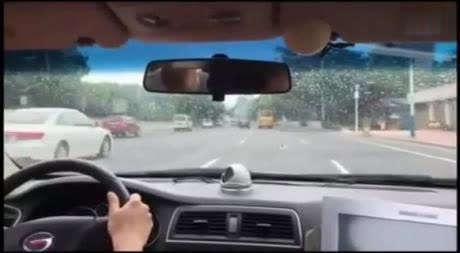 科目二考试模拟自动挡坡道定点停车和起步视频倒车入库详细步骤