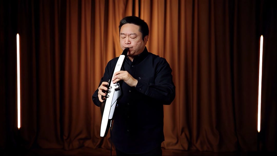 罗兰AE-20电吹管 音色演示长笛二胡ST强烈主音次中音萨克斯马林巴