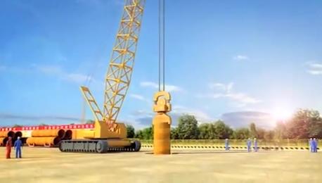 建造师考试现场实操:钻孔灌注桩施工三维动画(上)