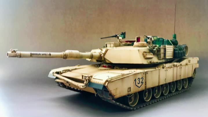 完成 M1A2#模型 #军模 #模型制作 #坦克世界 #军事模型 #武器装备