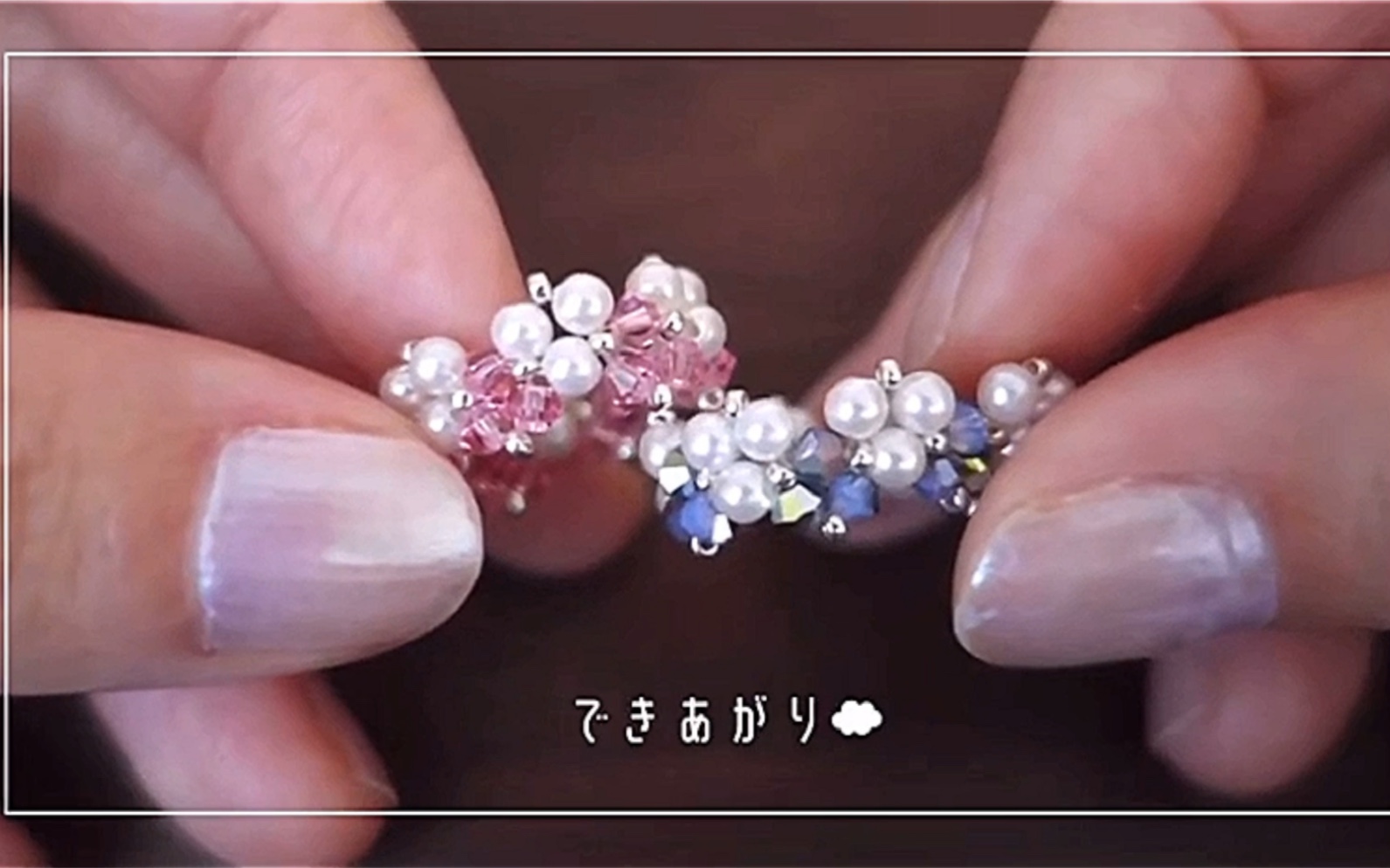 国外达人串珠戒指,超仙超简单,串珠教程。非原创