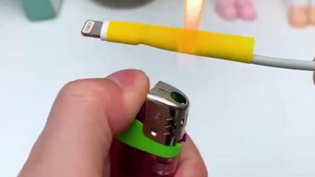 有它再也不怕数据线动不动就断,神奇的多功能热缩管