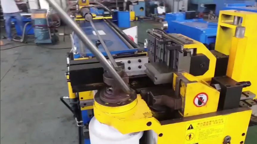 全自动数控弯管机视频,38全自动弯管机视频,母猪定位栏弯管机厂
