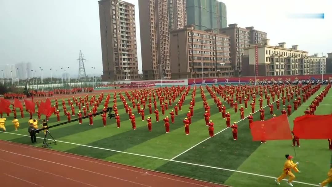 洛宁县第一届全民运动会开幕式大型文艺表演视频