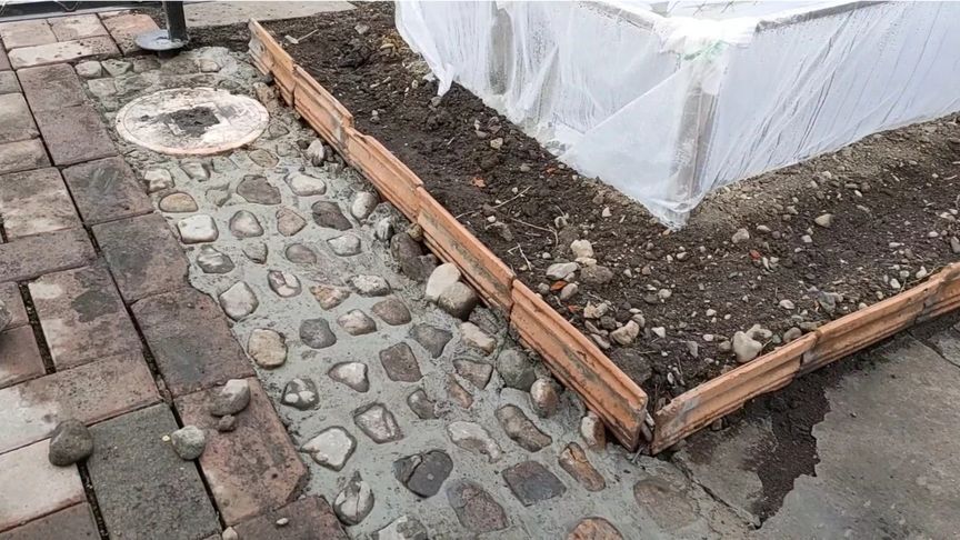 林区平房庭院美化工程之化身泥瓦匠挑战高难度工程