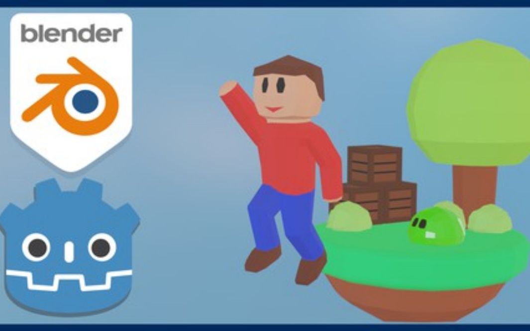 【中文字幕】Blender与Godot创建3D视频游戏训练视频教程 RRCG