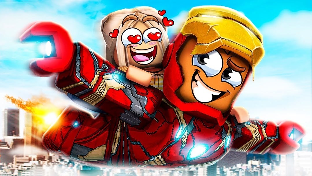 Roblox超级英雄大亨:建造超级英雄学院!召唤钢铁侠!小格解说