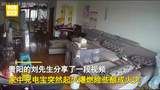 家中充电宝突然爆燃火花四溅,监控记录惊险一幕,屋主:没防火木就遭殃了