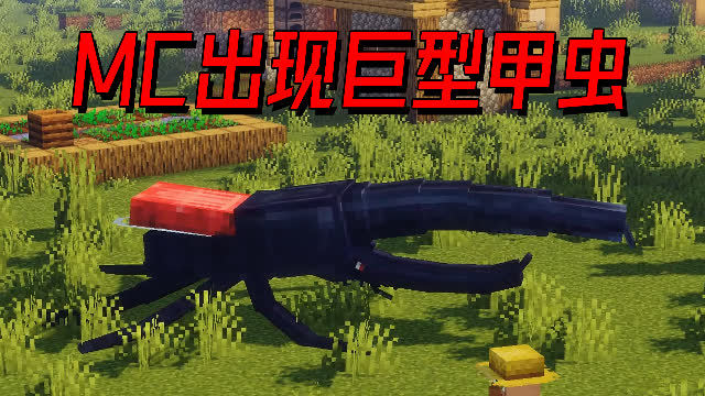 我的世界mod:MC巨型甲虫,普通武器无法造成伤害