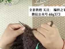 棒针零基础b学习编织课程(13)b纯手工棒针编织裙子