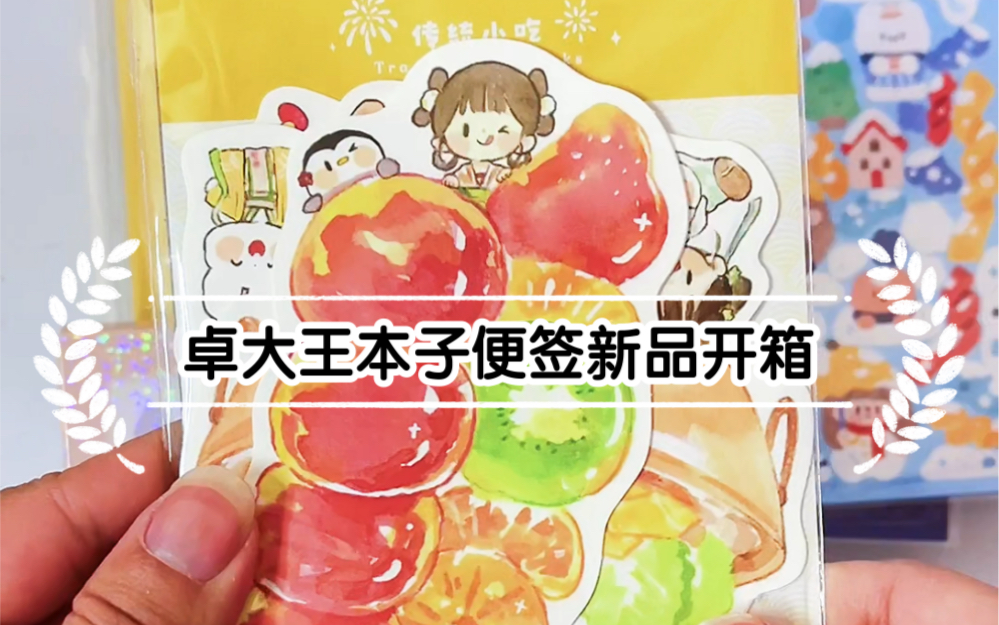 沉浸式开箱|卓大王本子便签新品开箱