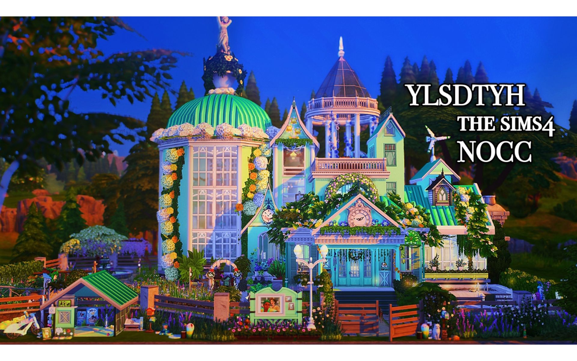 【fafa】【M4房屋】一步一景的“绿色”带流浪狗之家的多功能环保...