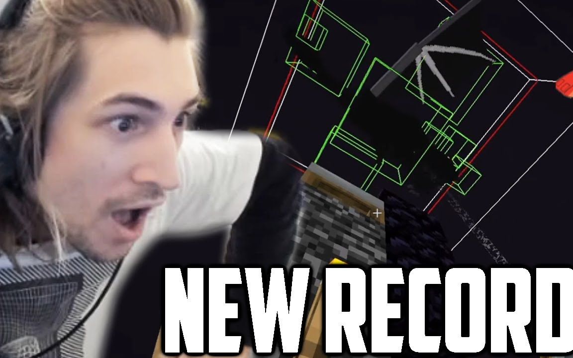 12分12秒?xqc看MC速通最新世界记录