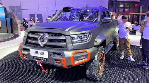 2022款长城炮黑弹版抢先实拍,外观内饰静态体验,等不等做个参考