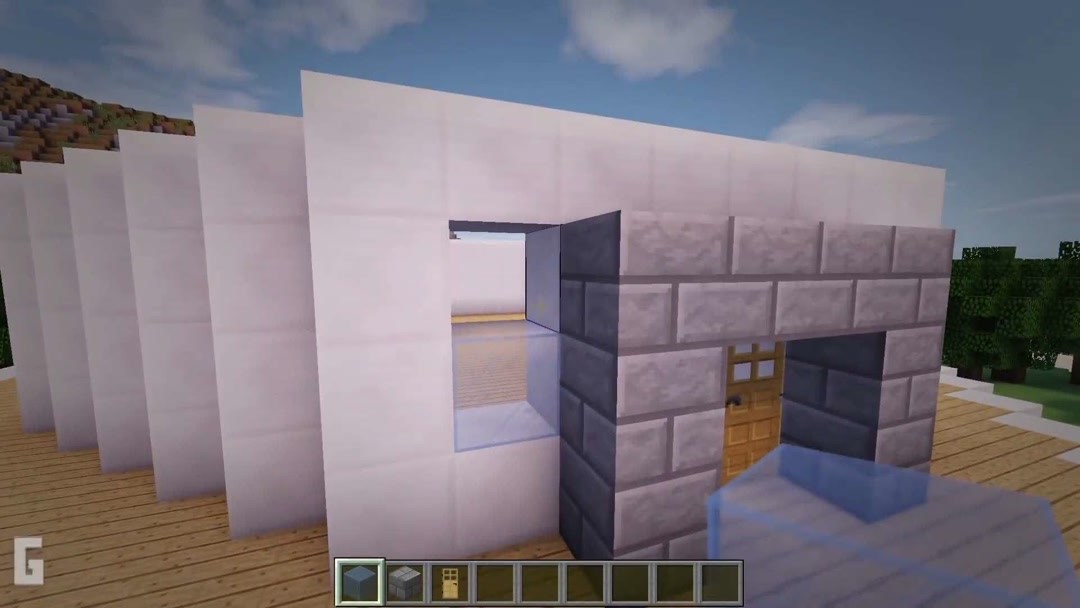 【我的世界建筑教程】教你造一个现代豪宅