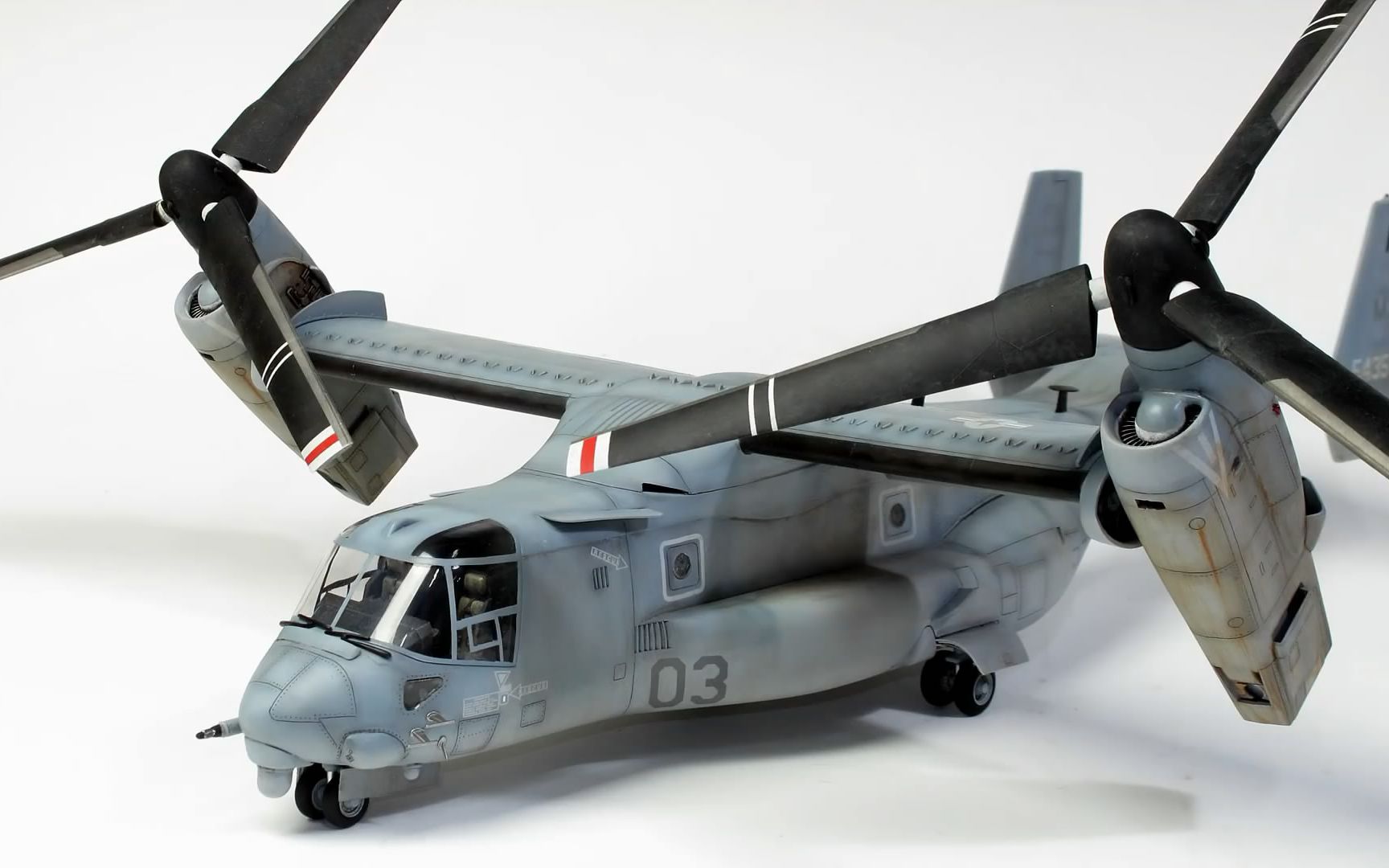 【ITALERI】V-22 OSPREY 模型制作(1/ 48)