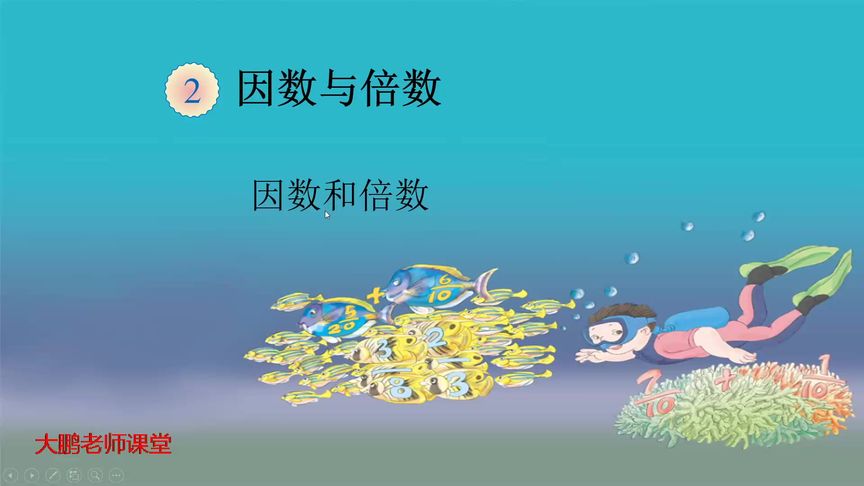 因数与倍数(人教版新授)五年级下册数学