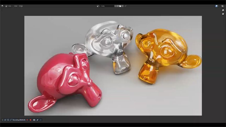 如何在blender教程中制作玻璃和塑料材质