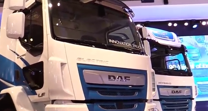 达夫LF纯电动牵引车,外观大气优雅,太帅气了!