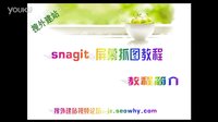 snagit 屏幕抓图第一节内容