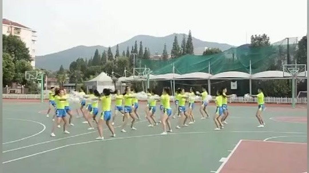 校园啦啦操(第二套)