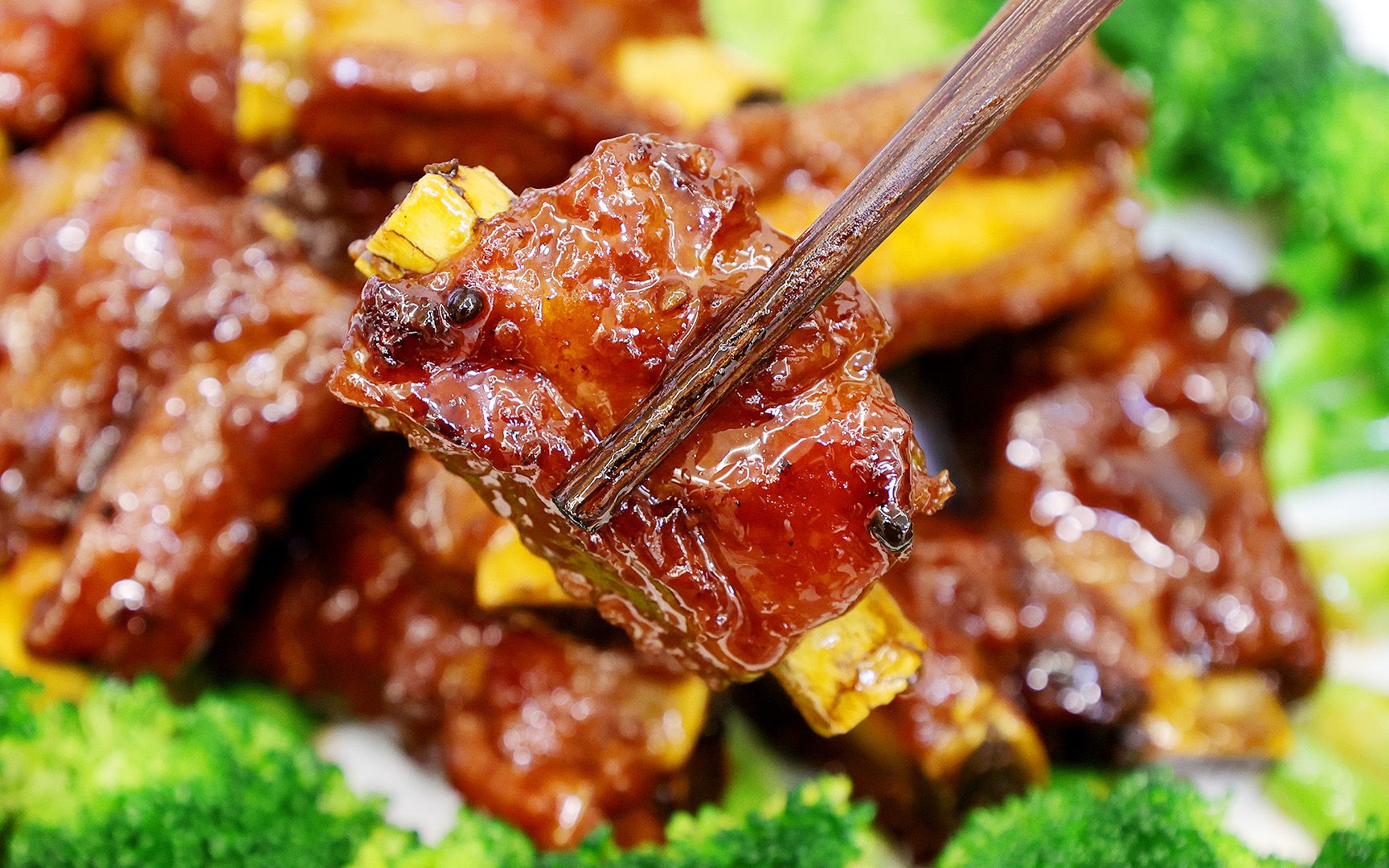 风味黄酒焗排骨,全家人都说好吃,香喷喷的一道客家年菜