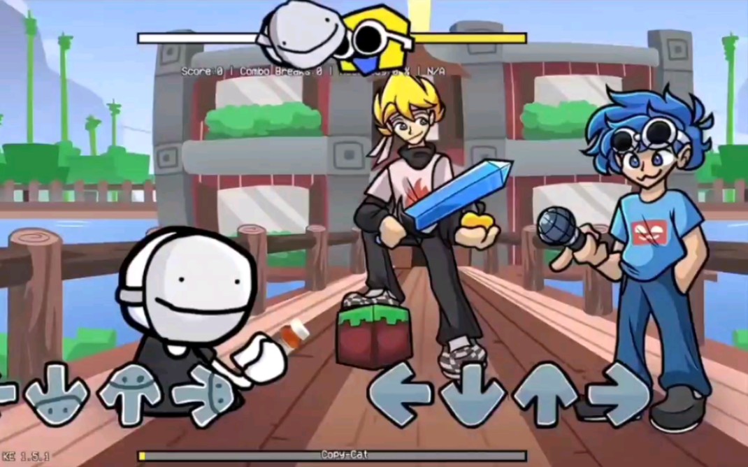 ...周五夜放克 Bob ⅤS Bosip 但是在MC的世界里(双厨狂喜)(超优质模组)