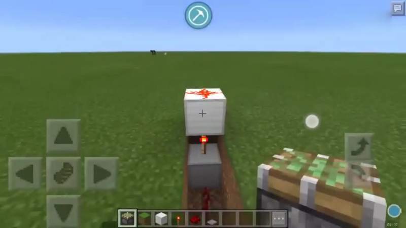 我的世界 解说 今天教大家一个简单的红石门