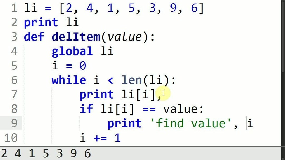 智普教育python培训就业班python随堂视频教程 76 列表删除一个元