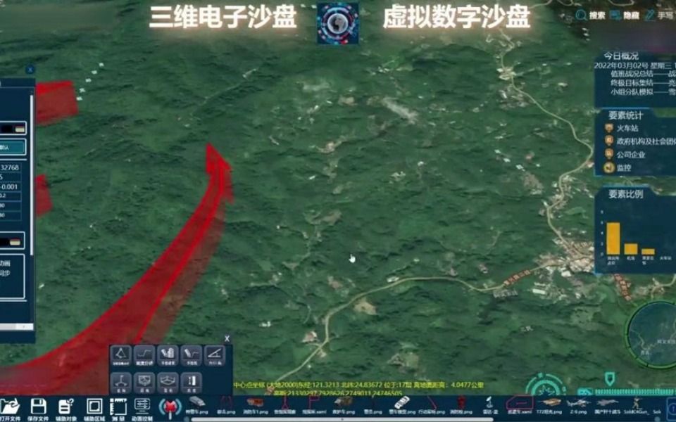 模拟指挥地形作战仿真平台