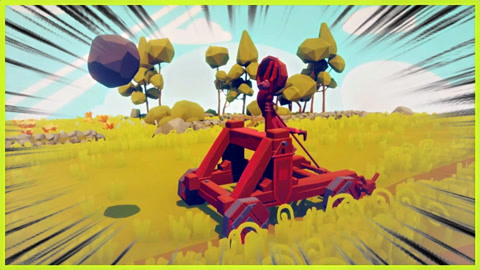 搞笑战斗模拟器:投石车火力可以应对全部敌人,波特解说