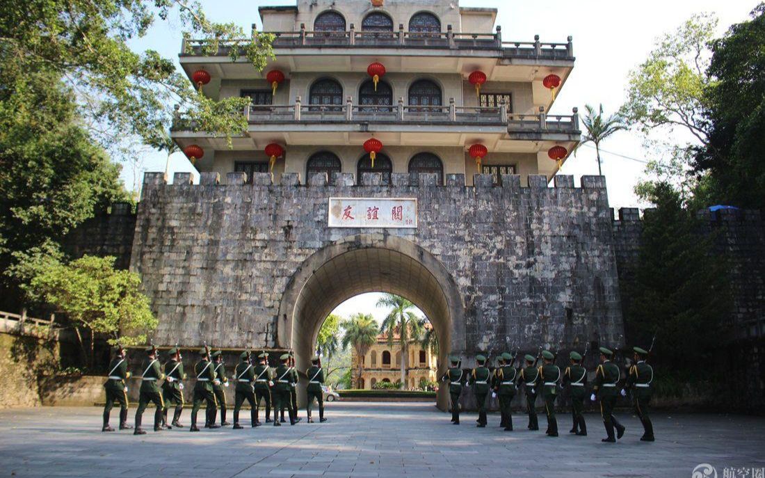 3d one 期末建模作品《广西友谊关》制作过程视频一(作品为校级三等奖)