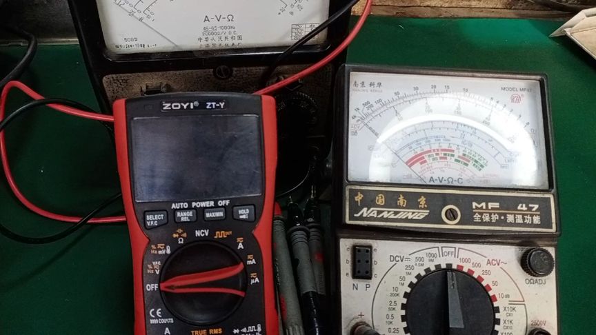 为什么多数师傅 都在用指针万用表 师傅说一下原因