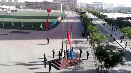 兰州理工大学技术工程学院第五届田径运动会开幕式及升旗仪式