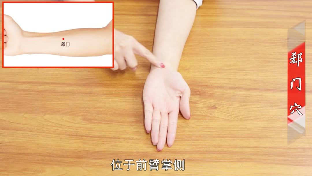 冬季最怕心血管病发作,找到"郄门"能自救!