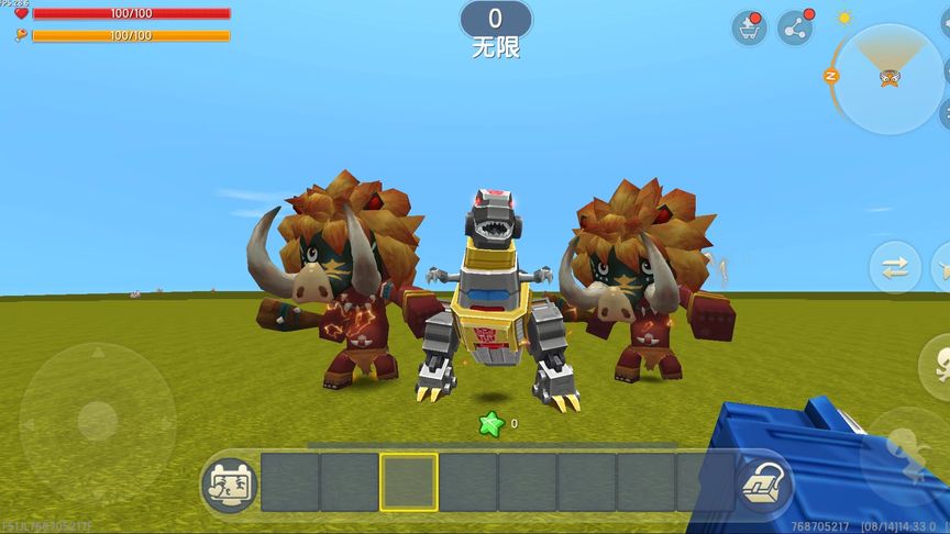 迷你世界:三款新变形金刚大合集!