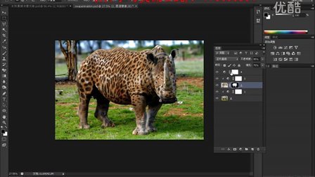 PS制作创意合成-《动物合成》