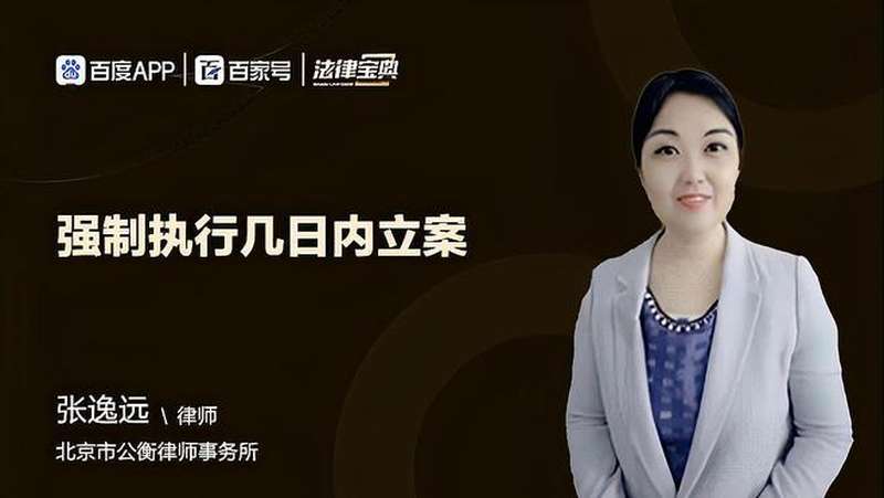 强制执行几日内立案