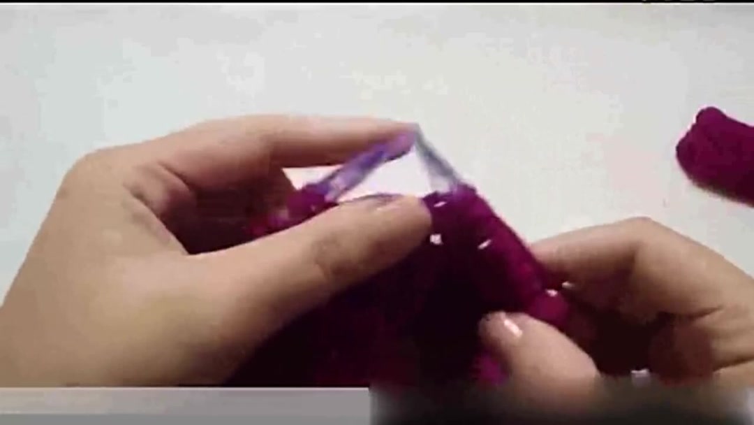 手工编织大全 单元宝针的织法