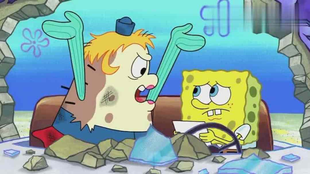 《海绵宝宝》最真实版3D疯狂彪船狂我感觉像4D,或者5D!