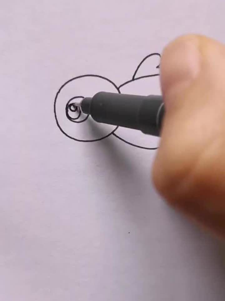 00333画小鸡,这样画真的很神奇