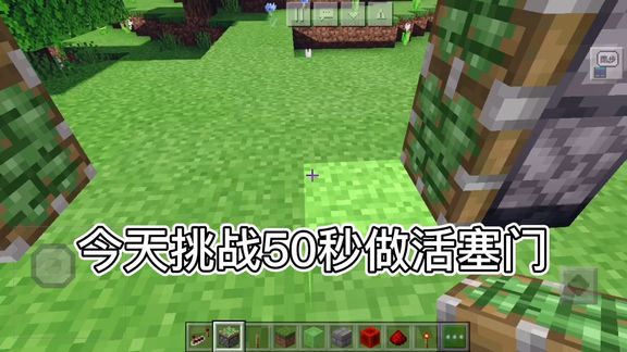 50秒教你做超超简单活塞门 【MC】